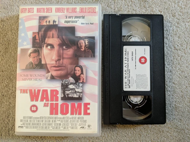 THE WAR AT Home Rare Big Box Ex Rental Vhs Video Tested Martin Sheen ...