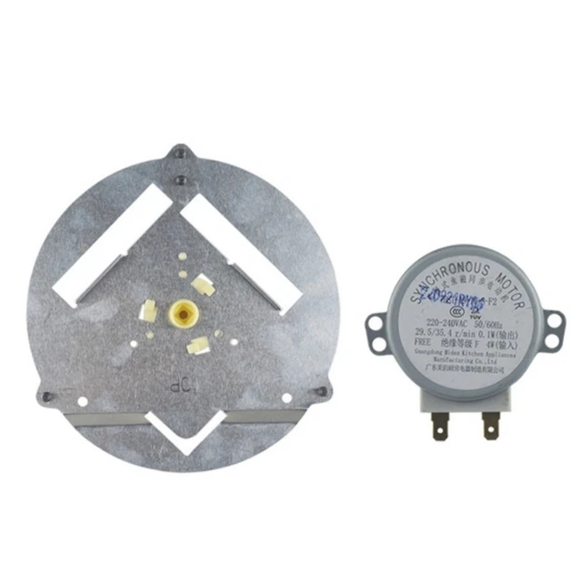 TURNTABLE MOTOR EASY Installation Microwave Motor Turning Bracket Plate ...