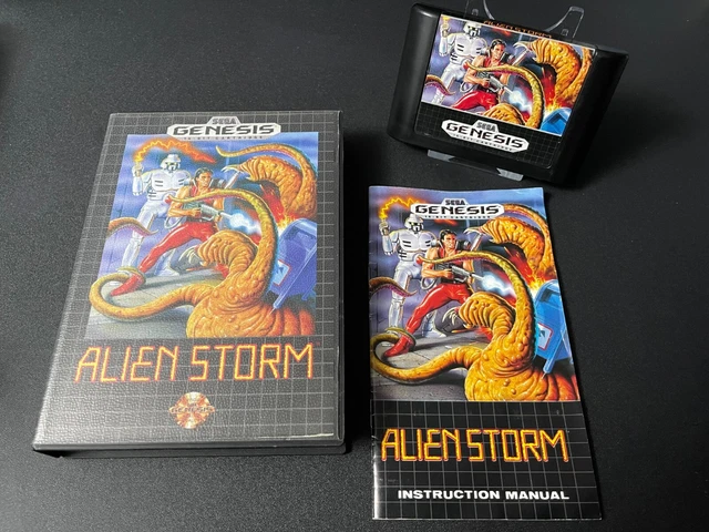 ALIEN STORM FOR The Sega Genesis / Megadrive Boxed & Complete NTSC £30. ...