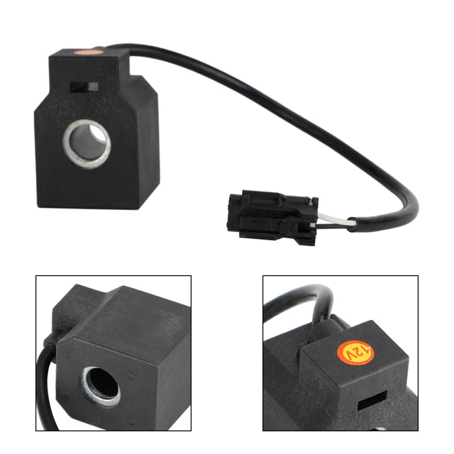 12V DC SOLENOID Valve Coil For Hyundai R55 Excavator Diggers Parts $27. ...