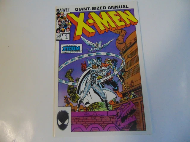 Marvel X Men Annual 9 1985 Copper Age Comic Book Vf Nm Eur 4 92