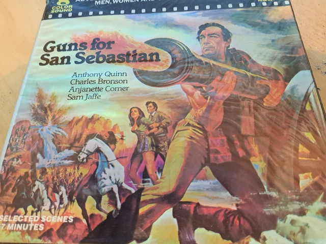 GUNS FOR SAN Sebastian 1968 Super 8 Colour Sound 8Mm Cine Film 400Ft £9 ...