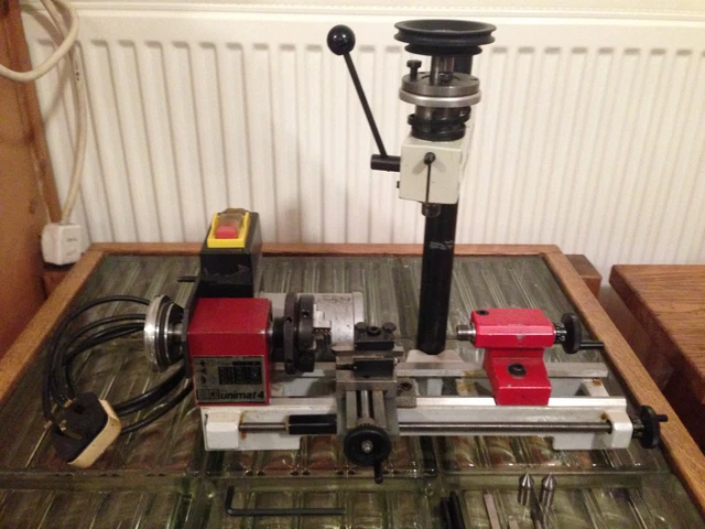 EMCO UNIMAT 4 Lathe with Mill Attachment - Superb Condition (with ...