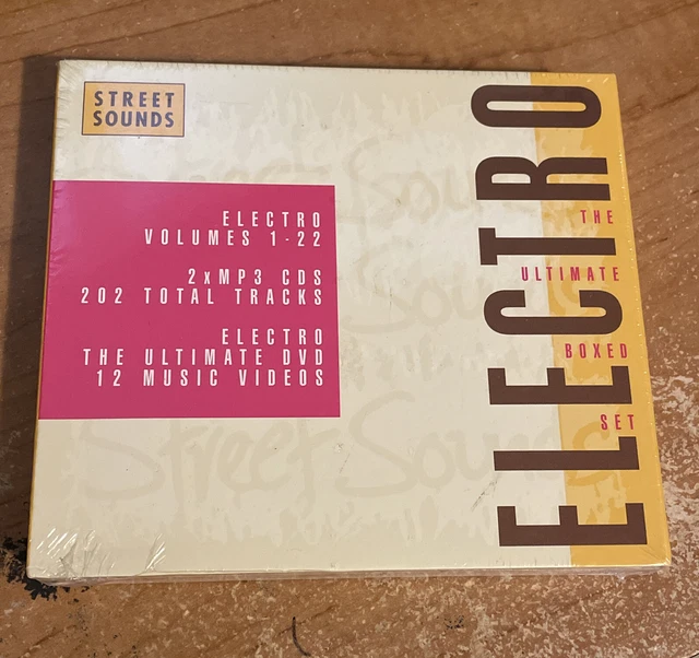 STREET SOUNDS ELECTRO The Ultimate Boxed Set Volumes 1-22 2X MP3 CD’S ...
