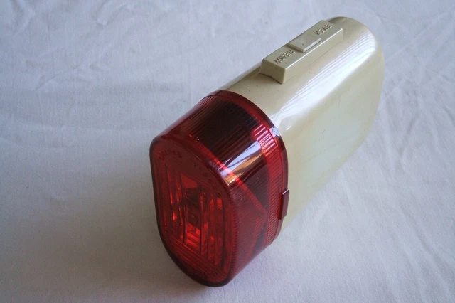 EVER READY REARGUARD Cycle Light With Bracket Raleigh Chopper Era £14. ...