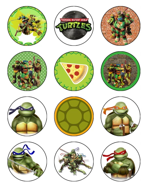 Ninja Turtles Cupcake Tower