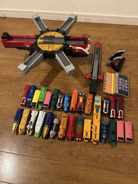 POWER RANGERS RESSHA Sentai ToQger Cannon Changer Train 29p set BANDAI ...