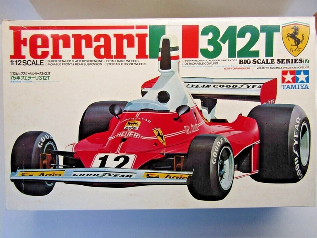 TAMIYA 1:12 SCALE Ferrari 312T F1 Model Kit New # 12019*4000 Lauda ...