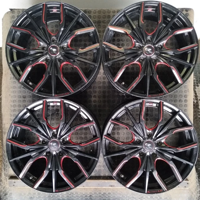 JDM WHEELS WEDS 18x7J 5x114.3 53 Weds Leonis Lv Set4 WM $1,780.36 ...
