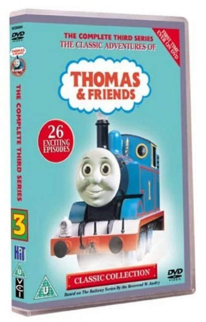 THOMAS THE TANK ENGINE AND FRIENDS COMPLETE SERIES 3 DVD 3rd Season ...