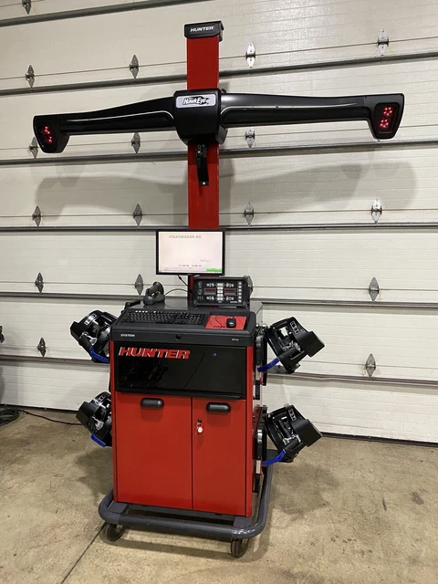 HUNTER HAWKEYE ELITE Alignment Machine 2023 Spec 14.X Vinscan Remote ...
