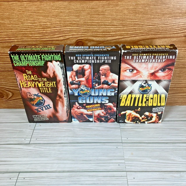ULTIMATE FIGHTING CHAMPIONSHIP XVIII XIX XX (VHS Lot) UFC 18 19 20 ...