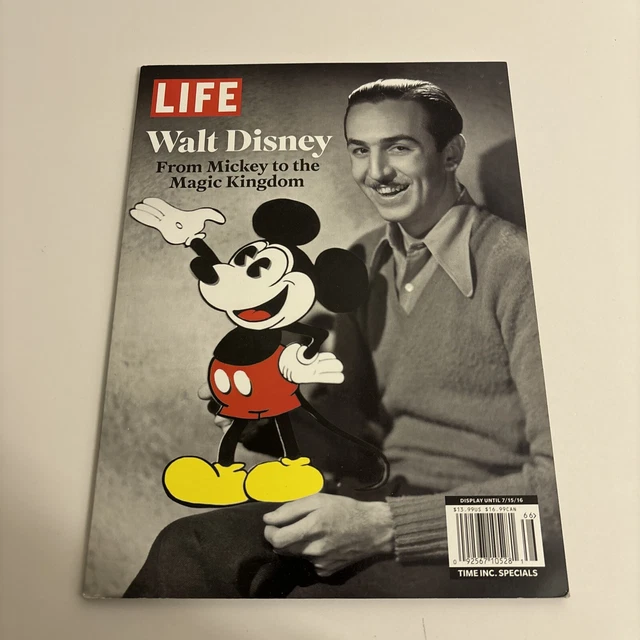 LIFE MAGAZINE WALT Disney From Mickey to the Magic Kingdom 2016 - Life ...