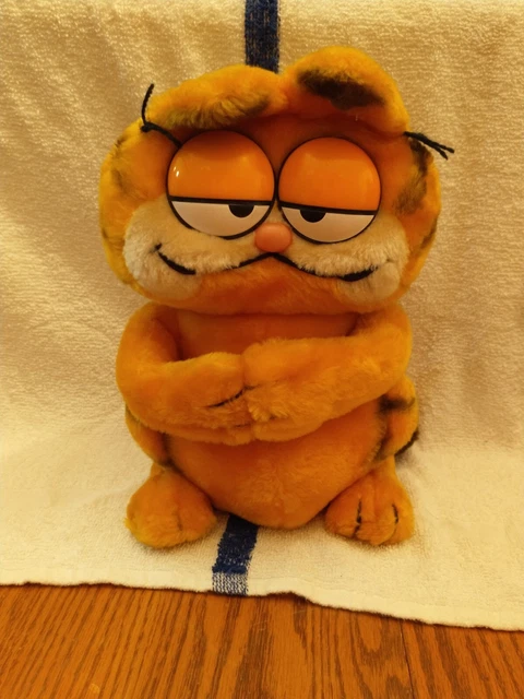 RARE VINTAGE 13” 1981 Dakin Garfield The Cat Plush Toy Stuffed Animal ...