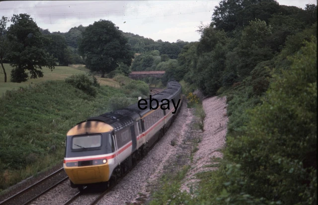 35MM RAILWAY SLIDE- BR HST Class 43. 43087 & 43100 @ Eastbrook £2.99 ...