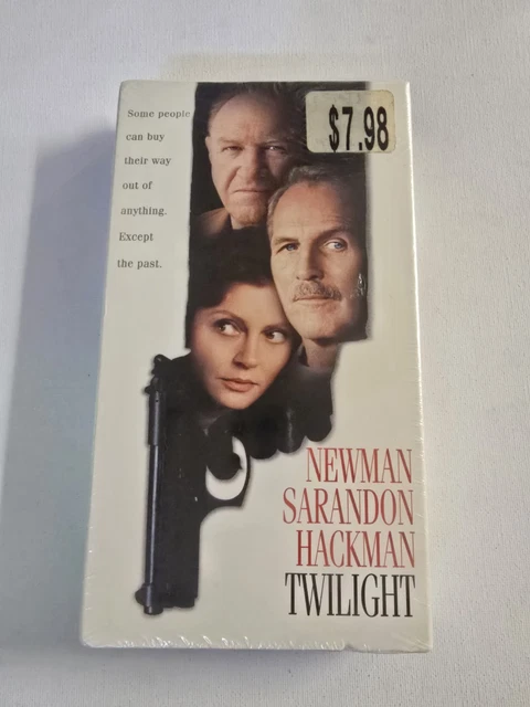 TWILIGHT VHS 1998 Gene Hackman Susan Sarandon Paul Newman New Sealed $9 ...