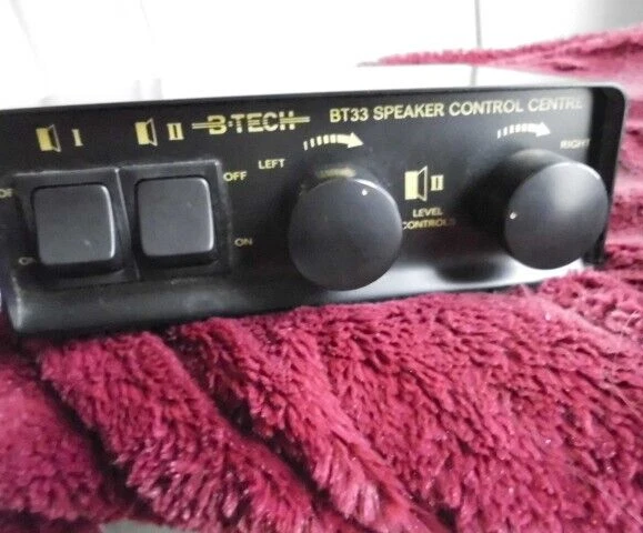 B-TECH BT33 Speaker Control Centre Unit : Vintage Audio Equipment £6.95 ...
