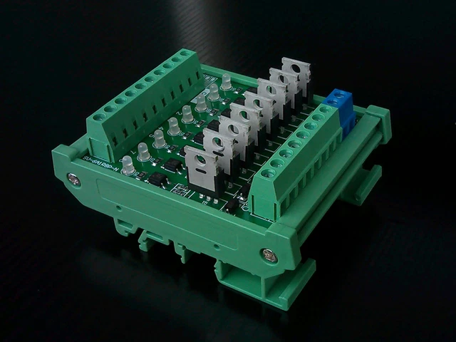 8-CHANNEL PLC AMPLIFIER Board, Input General Purpose Output NPN ...