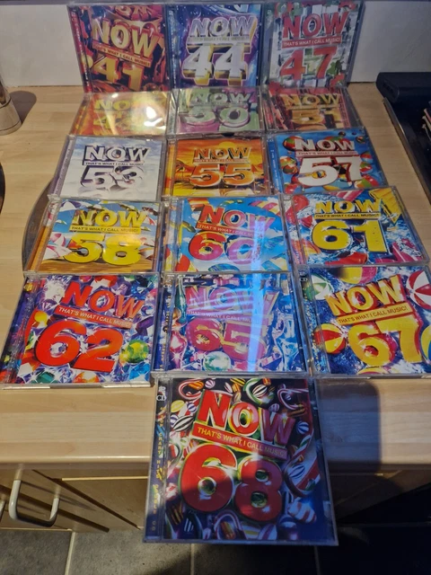 NOW THAT`S WHAT I Call Music X 16 68/67/65/62/61/60/58/57/55/53/51/50 ...