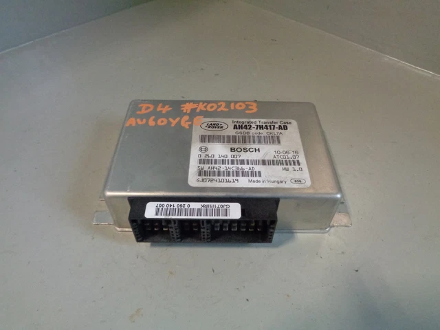 TRANSFER CASE MODULE ECU Discovery 4 Range Rover Sport 3.0 TDV6 ...