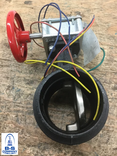 GROOVED END BUTTERFLY Valve 4" VICTAULIC Firelock Series 705 £484.07 ...