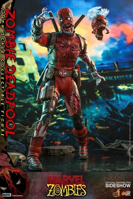 MARVEL ZOMBIES COMIC Masterpiece Action Figure 1/6 Zombie Deadpool Hot ...