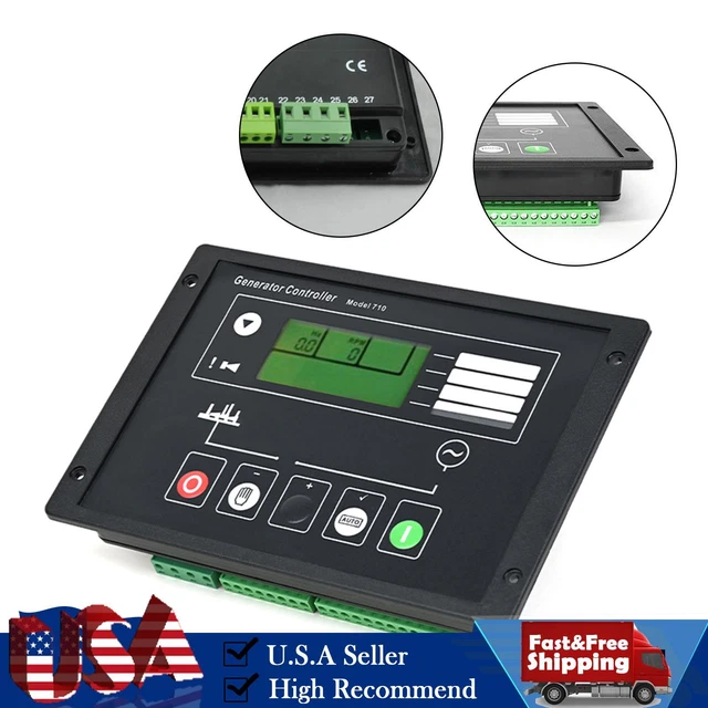 DSE710 DIESEL GENERATOR Controller Genset Auto Start Control Module ...