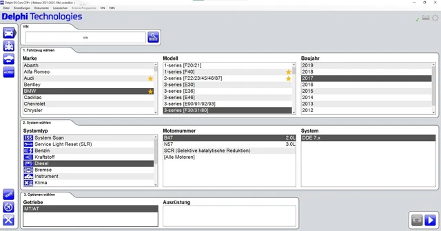 PROFI DIAGNOSEGERÄT DS150E OBD2 DELPHII Automotive VD Ds150 MULTIPLEXER ...
