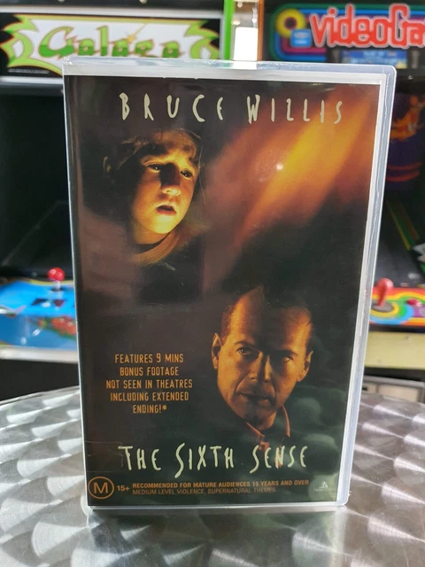 THE SIXTH SENSE - Bruce Willis - VHS Movie Video Tape - Big Box Ex Rental $9.01 - PicClick AU