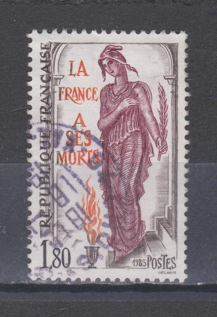 TIMBRE DE FRANCE oblitéré N° Y. & T. 2389 avec cachet rond EUR 0,05 - PicClick FR