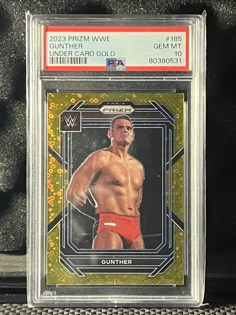 2023 PRIZM WWE Gunther Under Card Gold /10 PSA 10 POP 1 !!! EUR 46,65 ...