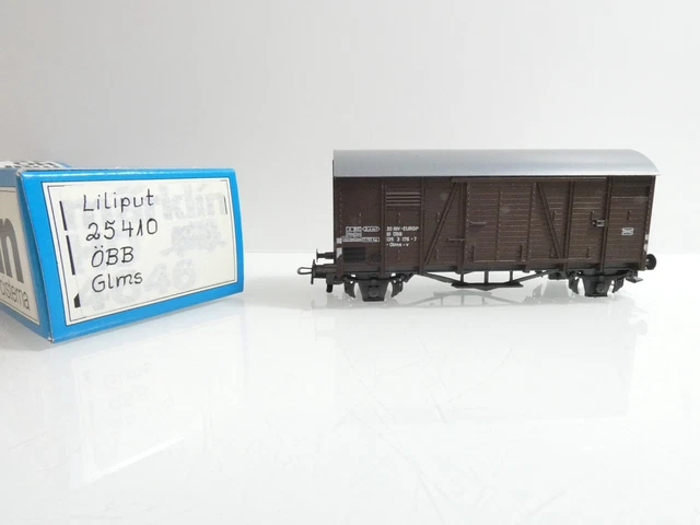 LILIPUT H0 25410 gedeckter Güterwagen der ÖBB in EVP AR3208 EUR 6,29 ...
