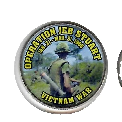VIETNAM WAR ~ OPERATION JEB STUART~ Colorized JFK Kennedy Half Dollar ...