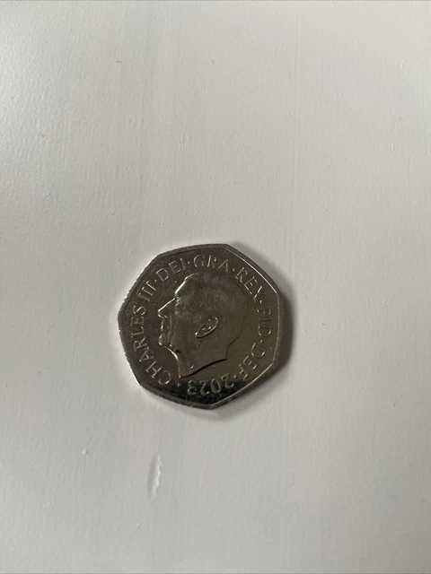 NEW KING CHARLES 2023 Atlantic Salmon 50p coin Uncirculated £15.00 ...