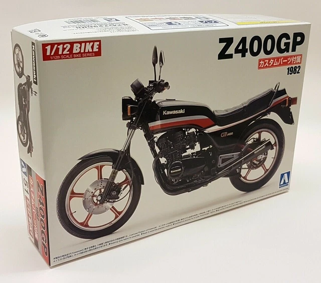 AOSHIMA 1/12 SCALE Kawasaki Z400 GP 1982 Plastic Model Bike Kit $108.28 - PicClick AU