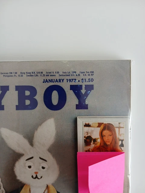 PLAYBOY JANUARY 1972 MARILYN COLE Germaine Greer Holiday Anniversary ...