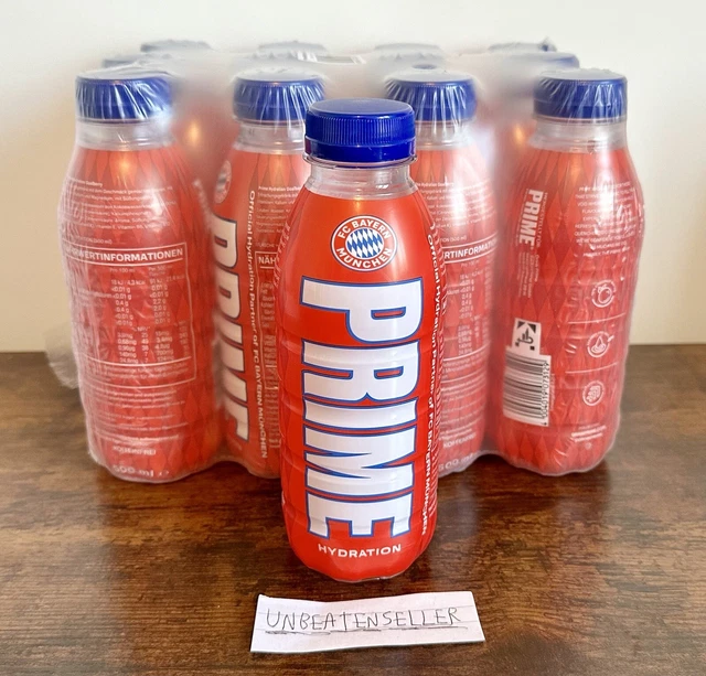 PRIME HYDRATION DRINK By Logan Paul,KSI- FC Bayern Munich x 1 Bottle ...