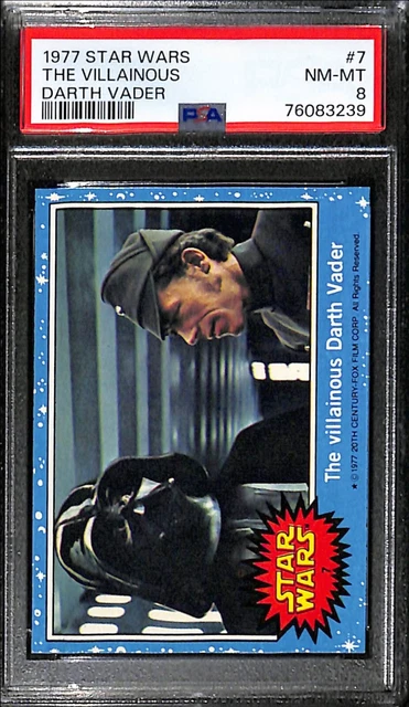 1977 STAR WARS #7 The Villainous Darth Vader - Psa 8 EUR 303,42 ...