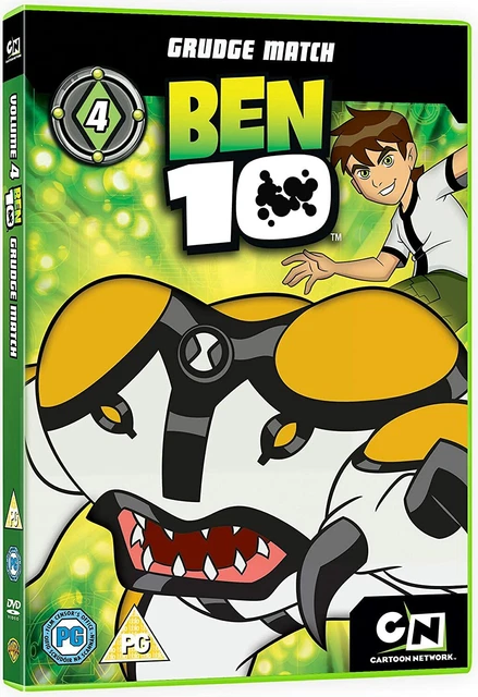 BEN 10 DVD secret of the omnitrix movie & vol 4 Grudge Match VGC £1.99 ...
