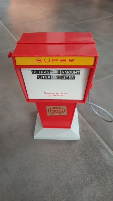 DDR SPIELZEUG MINOL Zapfsäule Tanksäule Intertank Piko Anker Rar Selten ...