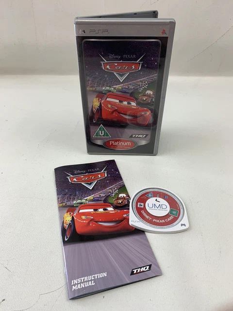 DISNEY PIXAR CARS ~ PSP/Playstation Portable (Complete Good Condition ...