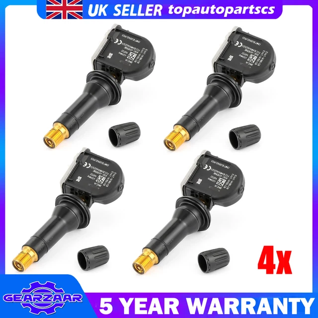 4PCS TPMS TYRE Pressure Sensor For Ford Focus Fiesta C-Max Kuga 1862980 ...