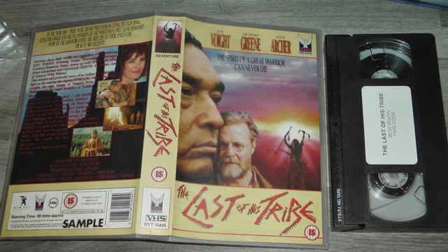 THE LAST OF His Tribe VHS Video Big Box Timecode Sample Dealer Tape 20. ...