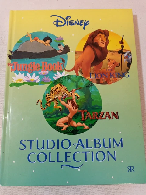 DISNEY JUNGLE BOOK Lion King Tarzan Read Along Collection CD & Tape ...