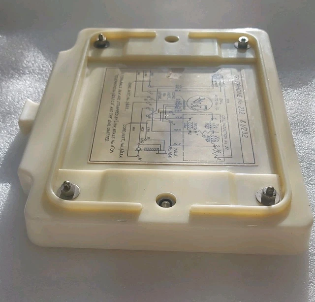 BAKELITE IVORY 232 base & GPO Insignia mirrored drawer £95.33 - PicClick UK