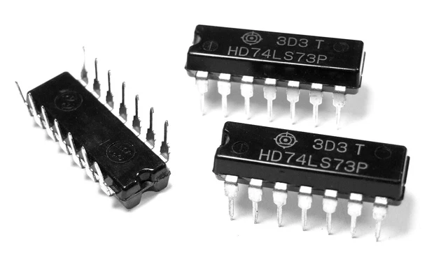 HD74LS73P DUAL JK NEGATIVE EDGE-TRIGGERED FLIP-FLOP 74LS73 IC (2 pieces ...