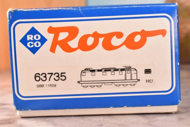 ROCO H0 BR. Re 6/6 11609 E-Lok UZWIL der SBB Nr. 63735 mit Decoder EUR ...