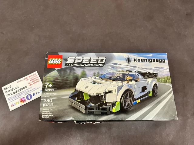 LEGO SPEED CHAMPIONS: Koenigsegg Jesko (76900) 280 Pieces NIB Box ...