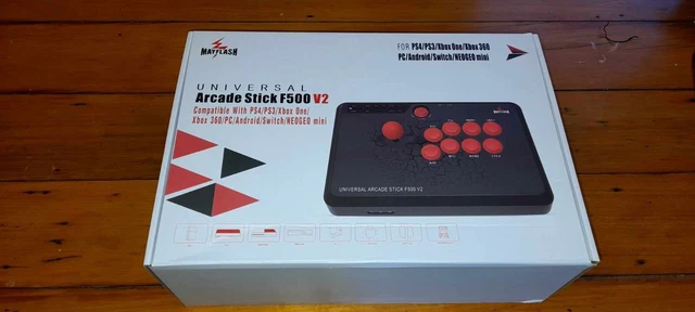 ARCADE FIGHT STICK Mayflash F500 V2 + Sanwa Joystick and Buttons $230. ...