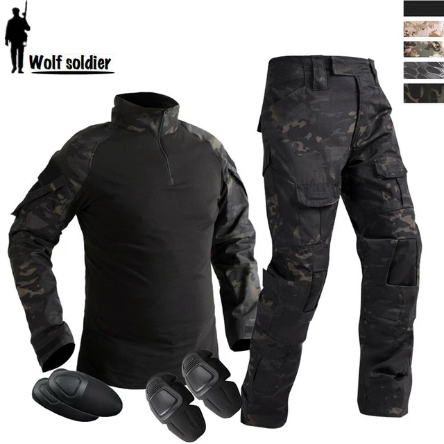 HERREN AIRSOFT TACTICAL Shirt Hose Militär BDU Uniform SWAT Special ...